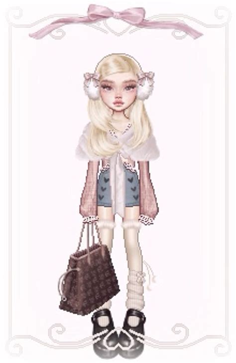 ୨ Kittyb43 On Everskies ୧ ˚₊ ♡ Coquette Everskies Outfit Winter Everskies Outfit Wintercore