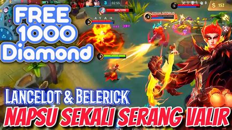 Giveaway Diamond Lancelot Belerick Napsu Serang VALIR YouTube