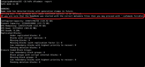 Hadoop 无法退出安全模式 内存够用 见怪见外 博客园
