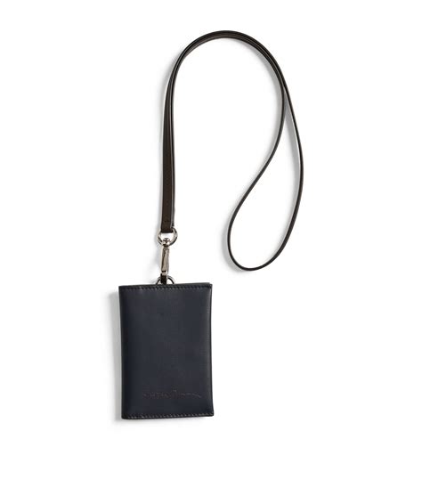 Mens Giorgio Armani Multi Leather Bi Fold Card Holder Harrods