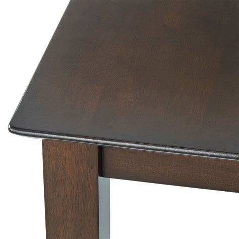 Havana Dining Table Espresso Brown Buylateral Witnesswindowgraphics