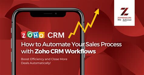 How To Automate Your Sales Process With Zoho Crm Workflows