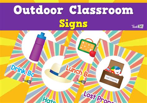 Outdoor Classroom Signs Teacher Resources And Classroom Games