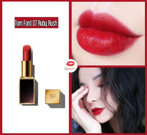 Son Tom Ford 07 Son Tom Ford Ruby Rush Đỏ Ruby Hot Lipstick Vn