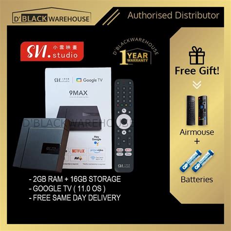Latest Svicloud 9max 9p Sg Ready Stock Svi Cloud Tv Box Android