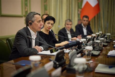 Зустріч Президента України з Президентом Швейцарської Конфедерації у