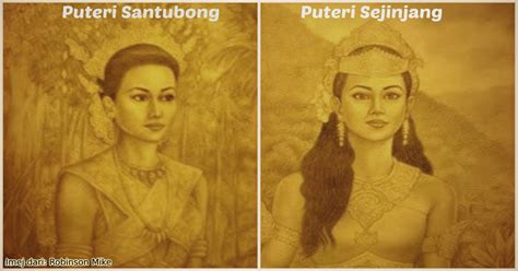 Legenda Puteri Santubong Dan Puteri Sejinjang Kata Malaysia