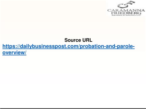 Ppt Probation And Paroleoverview Powerpoint Presentation Free
