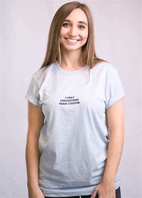 I Only Understand Train Station Unisex T Shirt Feli From Germany Shop