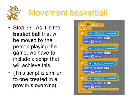 Ppt Using Mit Scratch For Programming And Control Exercise 3 Ball Game Powerpoint Presentation