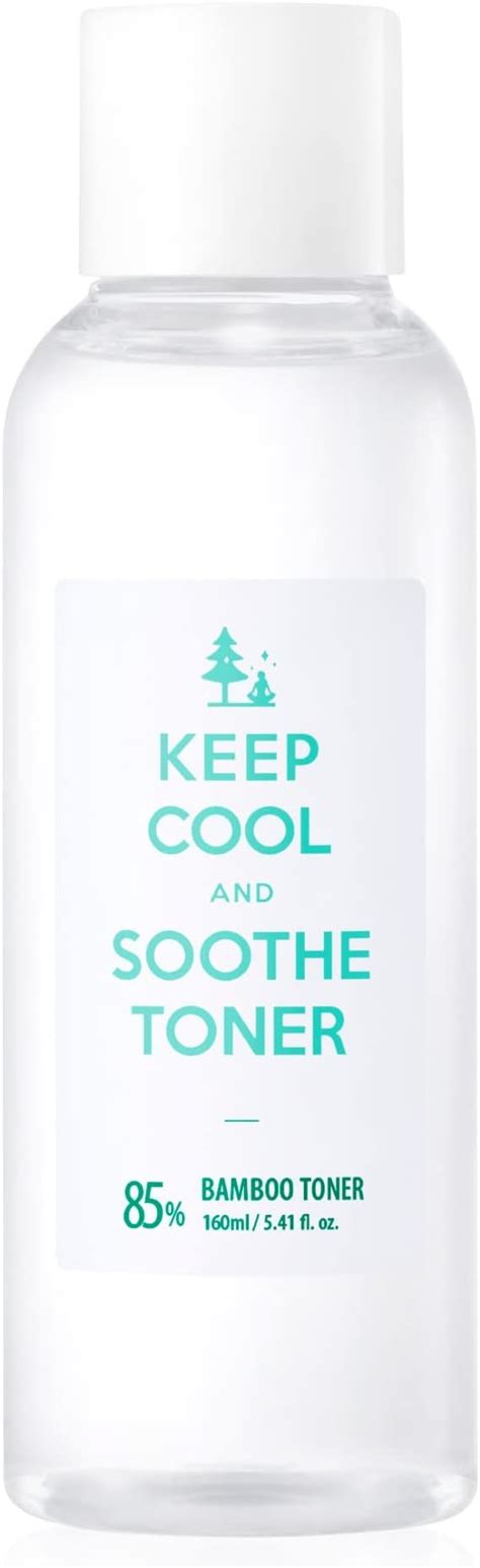 Amazon.com: KEEP COOL Soothe Bamboo Face Toner 5.41 Fl Oz 160ml ...