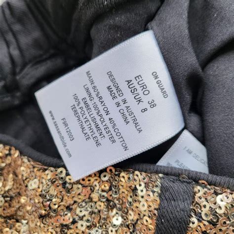Sass And Bide Black And Gold Sequin Shorts Eur38 Great Depop