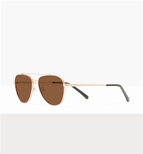 Falcon Gold Prescription Sunglasses By Bonlook