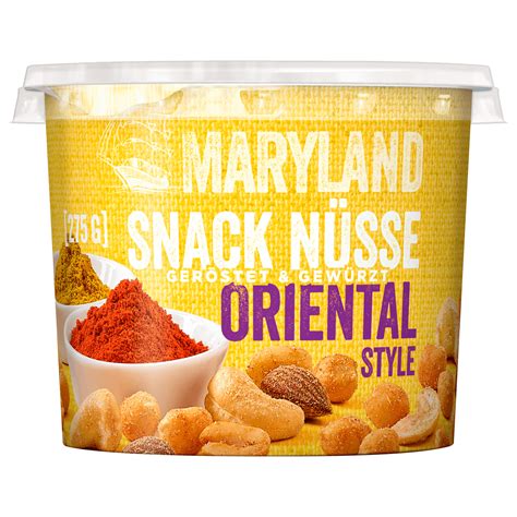 Maryland Snack Nüsse Oriental Style Geröstet And Gewürzt Bei Rewe Online