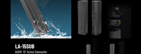 15 Inch Waterproof Woofer Professional Line Array Speaker System For