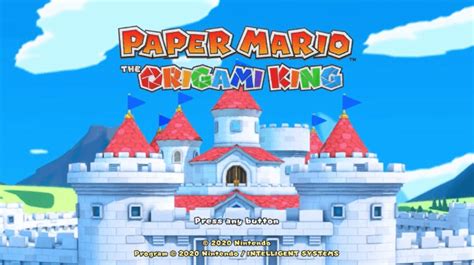 Buy Paper Mario The Origami King For Switch Retroplace