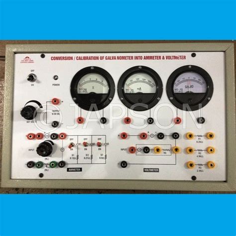 Conversion Of Galvanometer Into A Voltmeter Ammeter