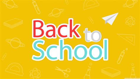 Back To School Desktop Background