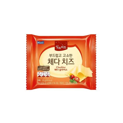 매일 체다 슬라이스치즈 180g 배민스토어