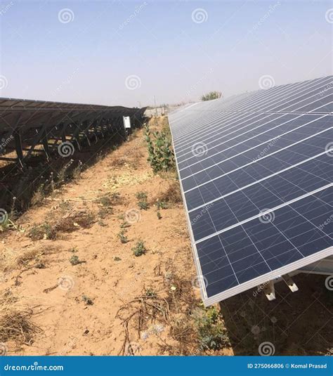 Solar Polycrystalline PV Module Table Stock Photo Image Of Roof Line
