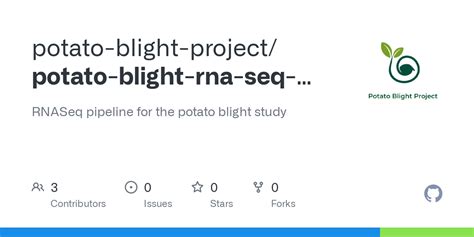 Github Potato Blight Projectpotato Blight Rna Seq Pipeline Rnaseq