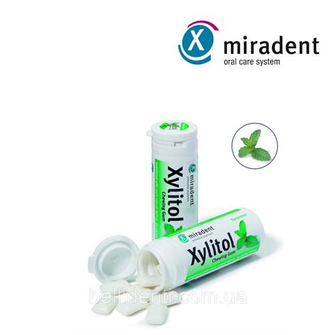 Жевательная резинка с ксилитом Xylitol (мята), 30 шт., цена 87 грн ...