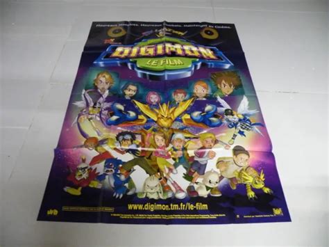DIGIMON LE FILM Affiche Cinema Dessins Animes X Cm EUR PicClick FR