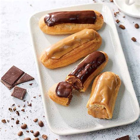 Eclairs Au Chocolat Ou Café Sans Sucre Vegan Bio Et Sans Gluten Hot