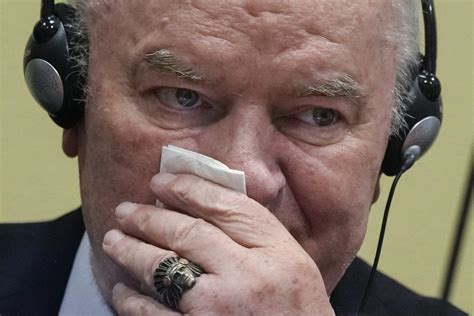 Ratko Mladic Sentenced To Life In Prison By International Court