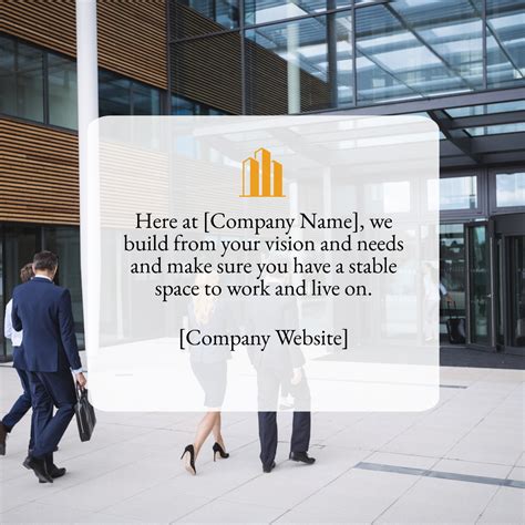 Free Construction Instagram Post Template To Edit Online