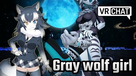 Gray Wolf Girl Avatars For Vrchat Skin Review Gaming Youtube