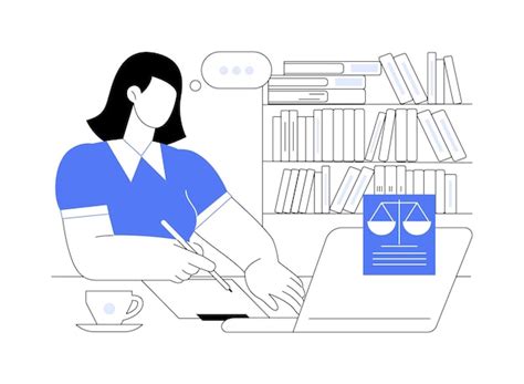 Premium Vector Prepare Legal Documents Isolated Cartoon Vector