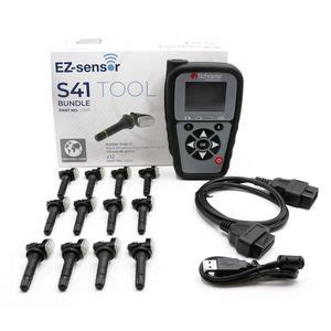 Schrader TPMS Solutions Tpms Tool Bundle S41 Tpms Scan And Programming Tool With 12 Ez Sensors
