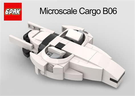 Lego Moc Microscale Cargo B06 By Cixpack Rebrickable Build With Lego