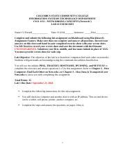 Master Networking Concepts CSCI 1152 Lab Exercises Guide Course Hero