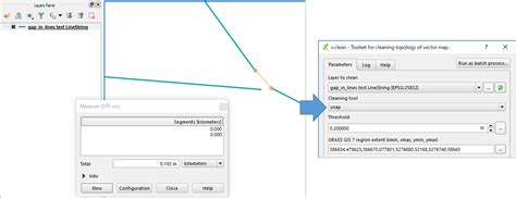 Error Find Close Vertices In QGIS Geographic Information Systems Stack Exchange