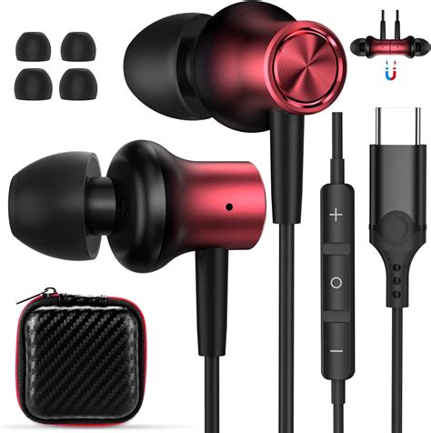 Casque USB C pour Google Pixel 7 7a 6a 6 écouteurs filaires de type C