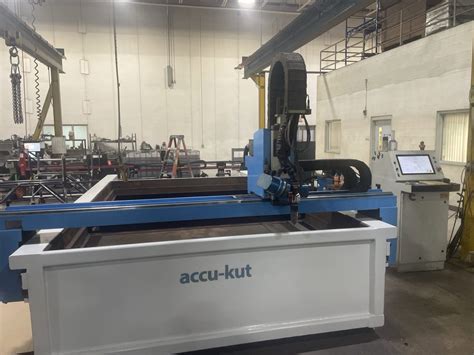 8 X 12 Aks Accu Kut 5 Axis Plasma Cutter System 2022 Hypertherm