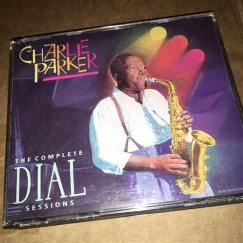 The Complete Dial Sessions Jazz Classics Box By Charlie Parker Sax CD 1993 4 Discs