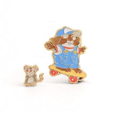 Little Critter And Mouse Enamel Pin Set Psa Press