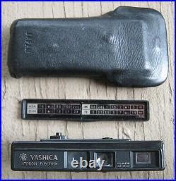 Yashica Atoron Electro Mini Spy Camera With Case Japan Untested