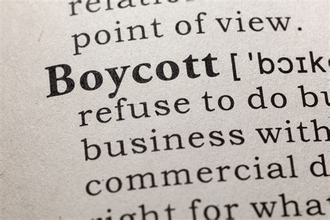 Boycott Meaning Synonyms At Andre Mccann Blog