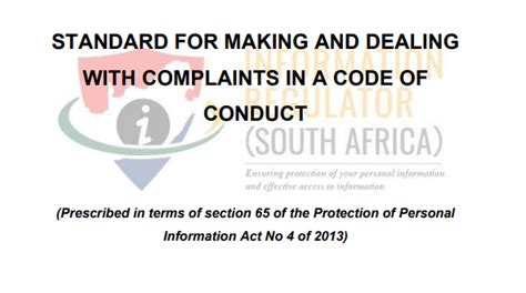 Do You Have A PoPIA Code Of Conduct Debtfree Magazine