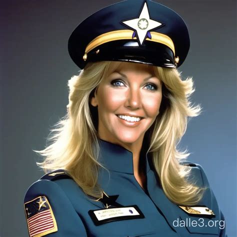 Heather Locklear In Earths Star Forces Uniform Scifi Iconic Attire