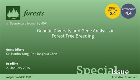 Forests Mdpi On Linkedin Forests Forest Genetics Population
