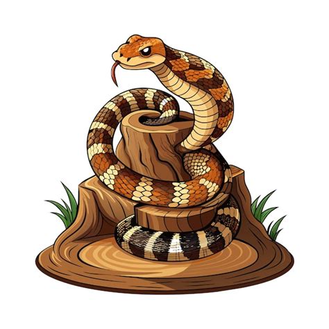 Premium Vector Tree Stump Concept Illustration