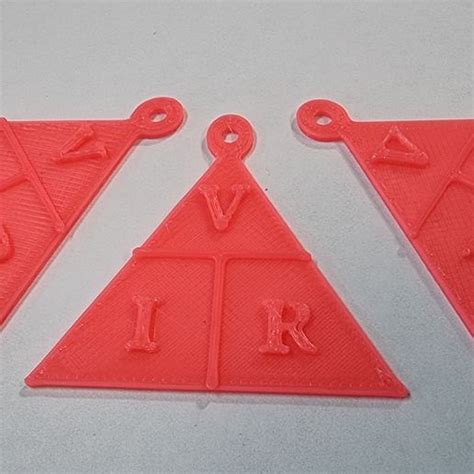 ⚖️ Ley De Ohm・archivo Stl Gratis Para Impresión 3d・cults