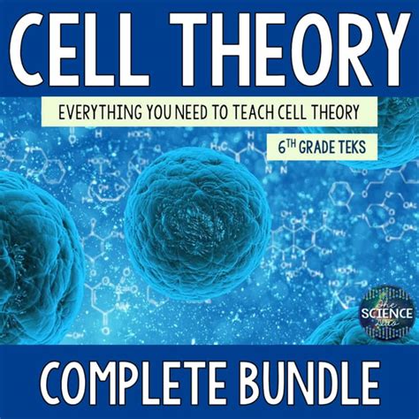 Cell Theory Bundle 6th Grade Teks 613a By The Science Duo Tpt