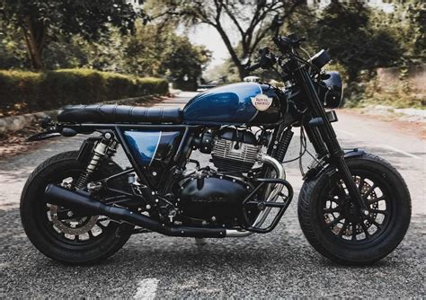 Royal Enfield Interceptor 650 Based Custom Scrambler Showcased At EICMA