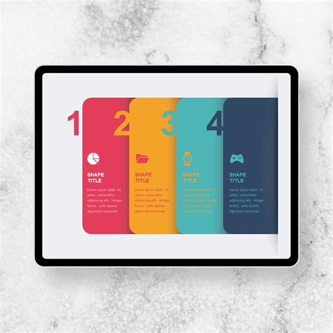 Tab Number List PowerPoint Template PowerPoint Free